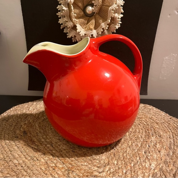 HALLS | Other | Vintage Halls Superior Quality Kitchenware Pitcher Made ...